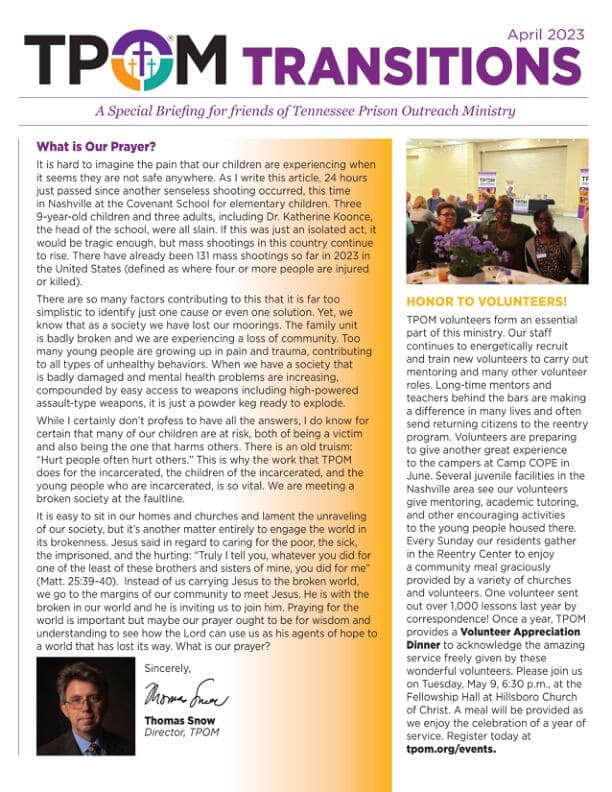 Newsletters – TPOM